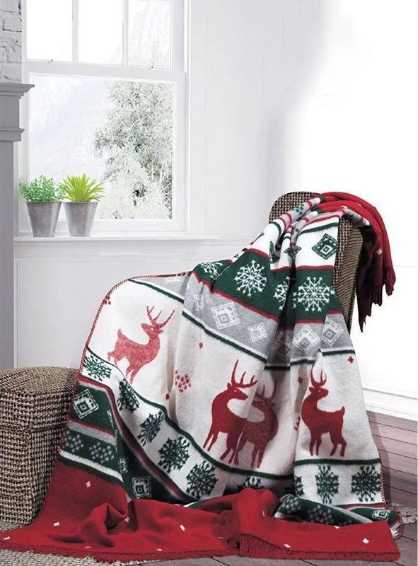 Плед різдвяний — ціна 1299 грн у каталозі Пледи Купити товари для дому та побуту за доступною