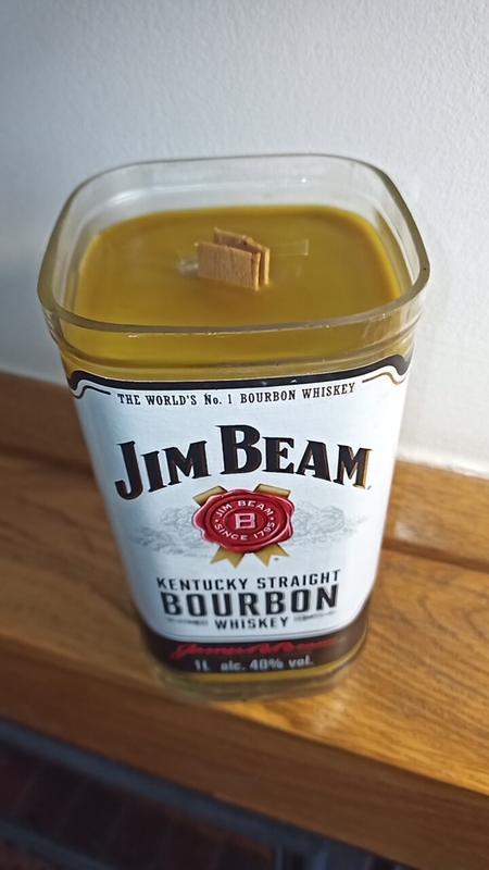 Jim Beam авторська подарункова свічка 100 бджолиний віск — ціна 999 грн у каталозі Свічки