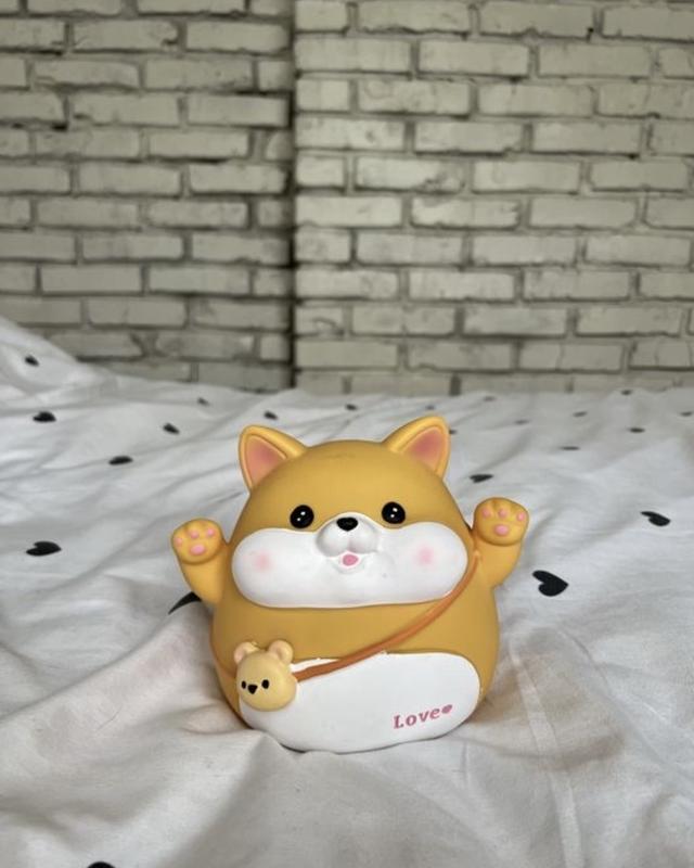 Копилка собачка корги копилка — цена 250 грн в каталоге Статуэтки Купить товары для дома и быта