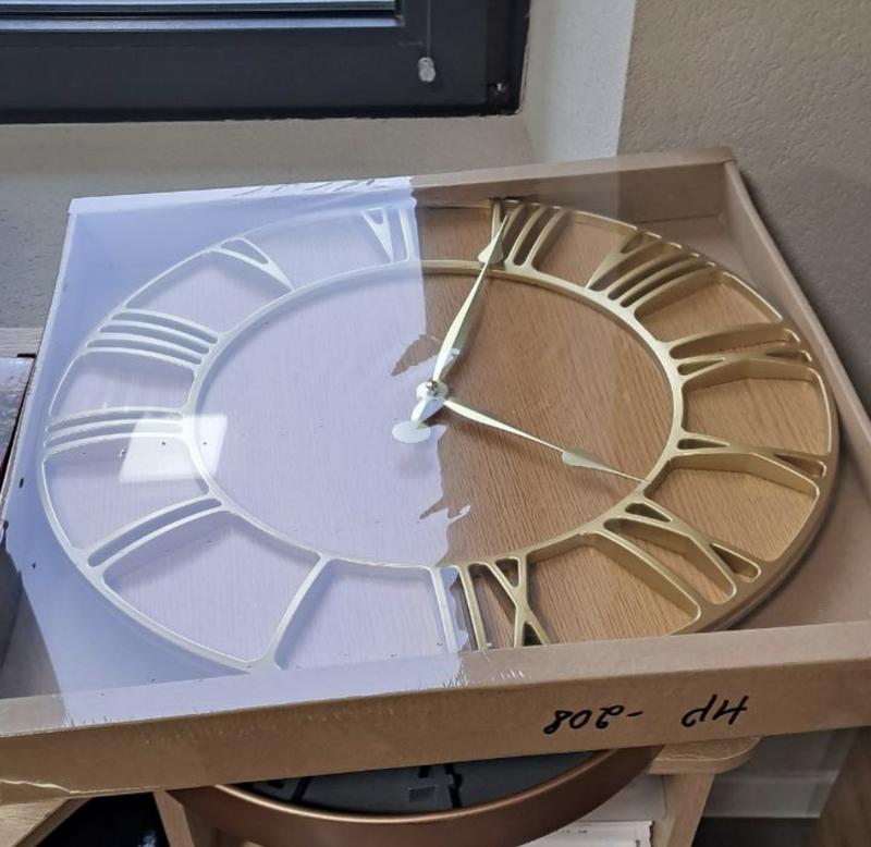 Часы настенные минимализм большие круглые — цена 1200 грн в каталоге Часы Купить товары для дома