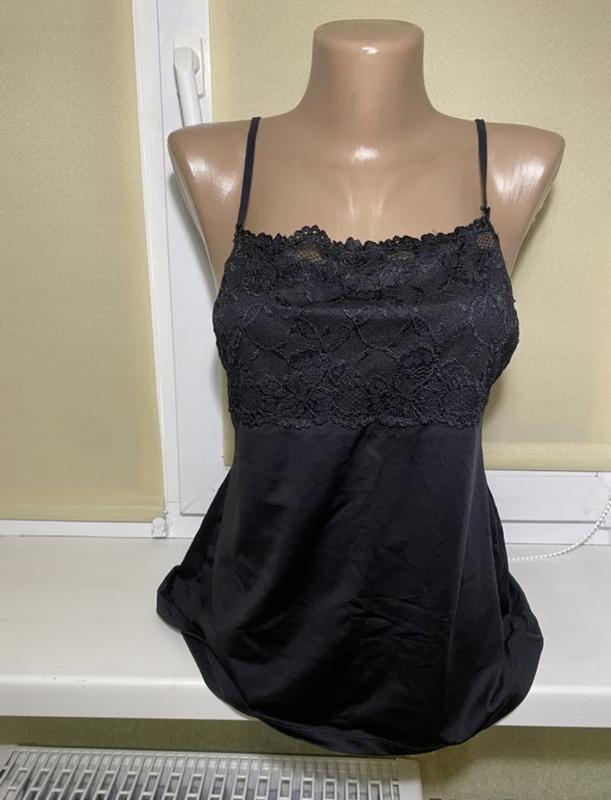 Бельевая маечка эластан кружево — цена 224 грн в каталоге Пеньюары Купить женские вещи по