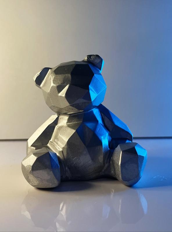 Гіпсова статуетка «геометричний ведмедик — ціна 50 грн у каталозі Статуетки Купити товари для