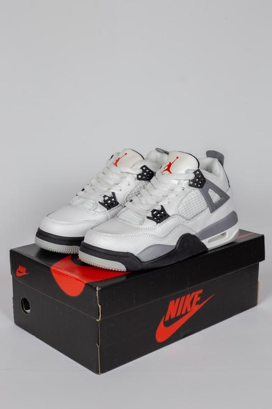 Жіночі кросівки зимові високі хутро nike air jordan 4 retro white fur — ціна 1790 грн у каталозі ...