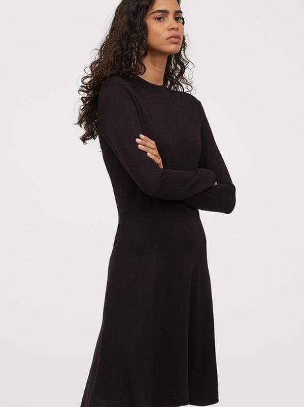 Плаття коротке осіннє жіноче h&m xl графітове — ціна 301 грн у каталозі Короткі сукні Купити ...