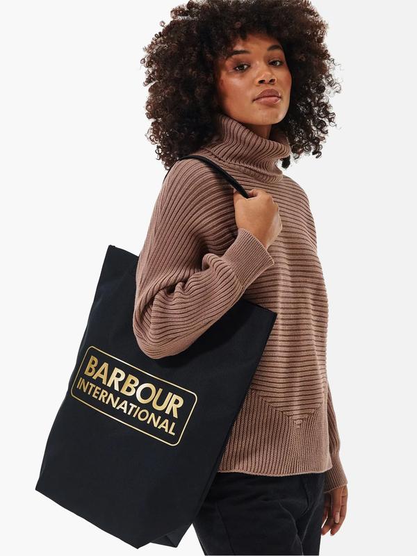 Barbour international apex shopper black lba0393bk111 сумка на плечо ...