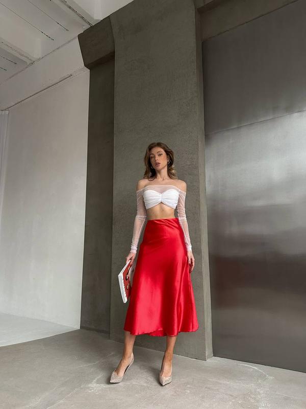 Спідниця — ціна 470 грн у каталозі Міді спідниці Купити жіночі речі за доступною ціною на Шафі