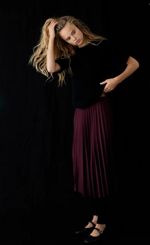 Юбка плісе — ціна 675 грн у каталозі Міді спідниці Купити жіночі речі за доступною ціною на Шафі