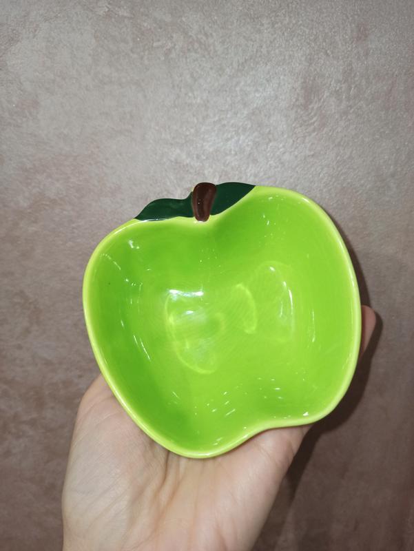 Фігурний соусник креманка піала форма яблуко — ціна 95 грн у каталозі Соусники Купити товари