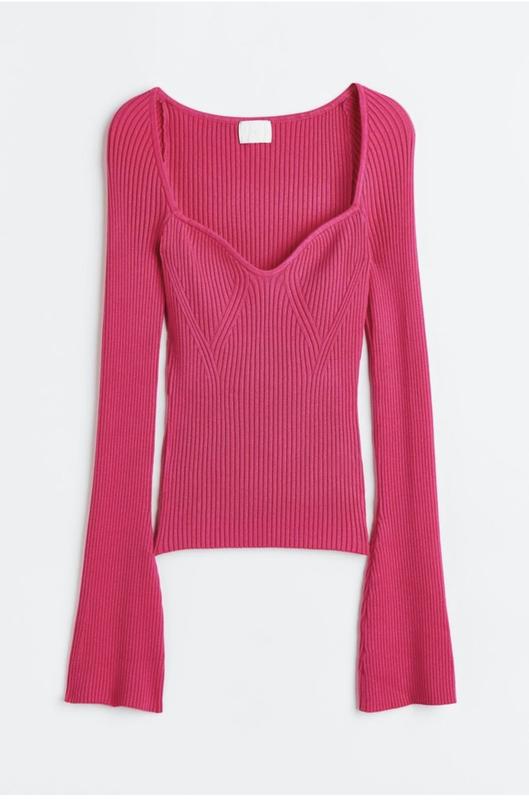 Модна кофта светр h&m рожевий — ціна 350 грн у каталозі Светри Купити жіночі речі за доступною ...