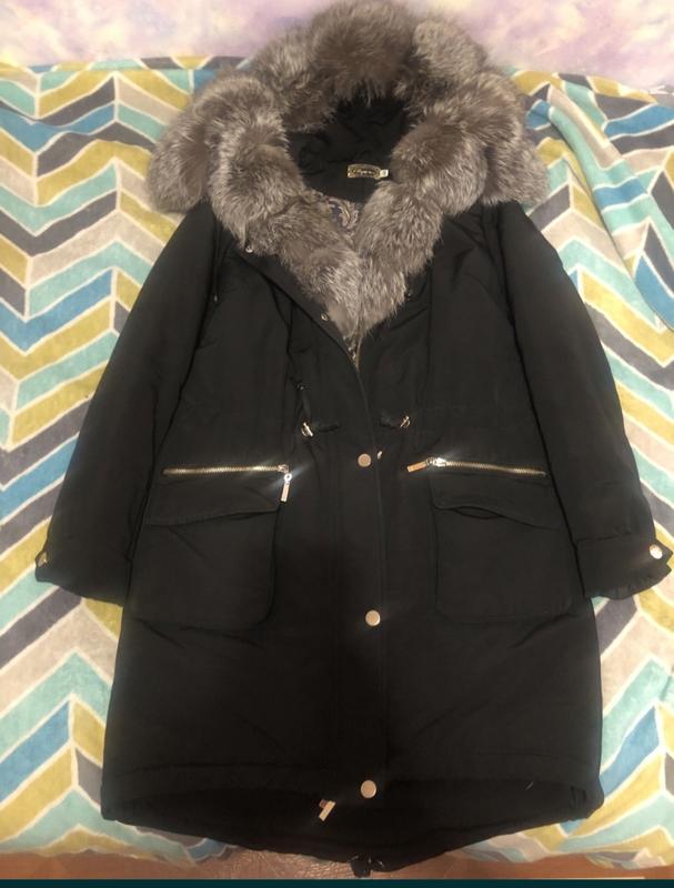 Парка куртка натуральне хутро — ціна 1500 грн у каталозі Парки Купити жіночі речі за доступною