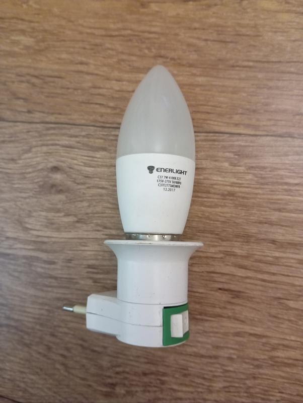 Лампа светильник патрон е27 с вилкой и кнопкой для монтажа осветительных приборов — цена 49