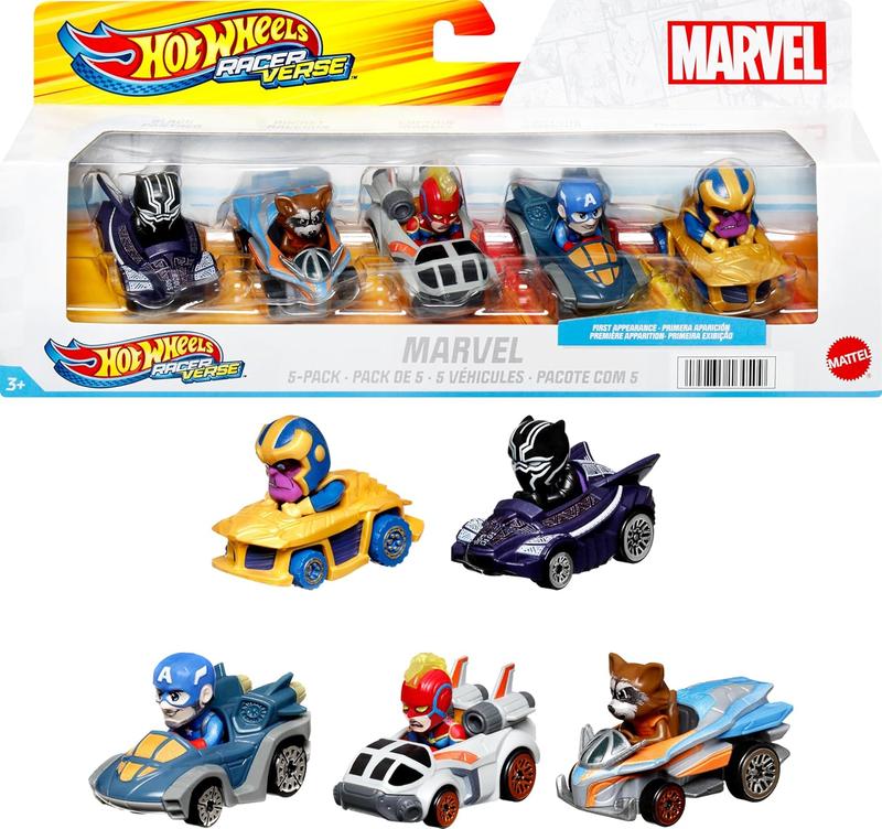 5 hot wheels racerverse marvel 1125 179907096