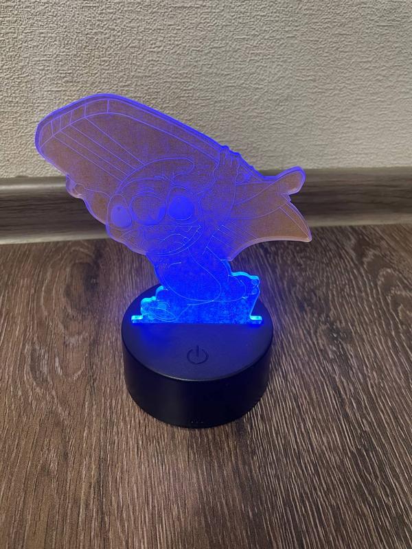 3d нічник стіч з доскою для серфінгу Rgb з пультом — ціна 550 грн у