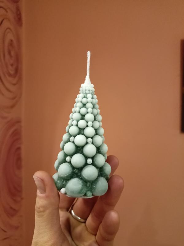 Новорічна свічка ялинка — ціна 180 грн у каталозі Свічки Купити товари для дому та побуту за