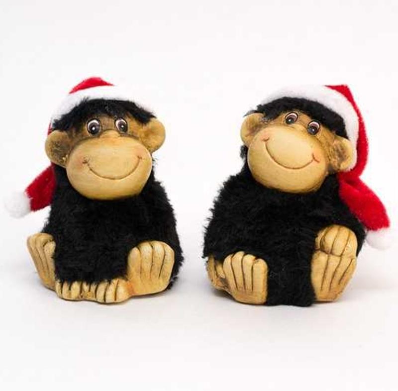 Фігурка керамічна мавпа новий рік — ціна 190 грн у каталозі Статуетки Купити товари для дому та