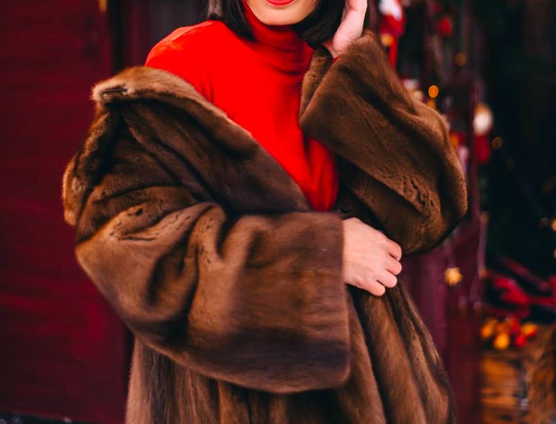 Норкова шуба натуральна — ціна 4699 грн у каталозі Шуби Купити жіночі речі за доступною ціною на