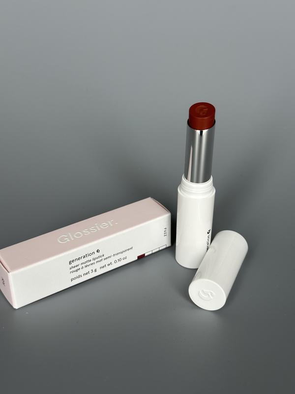 Матова помада glossier generation g fuzz — ціна 1170 грн у каталозі ...