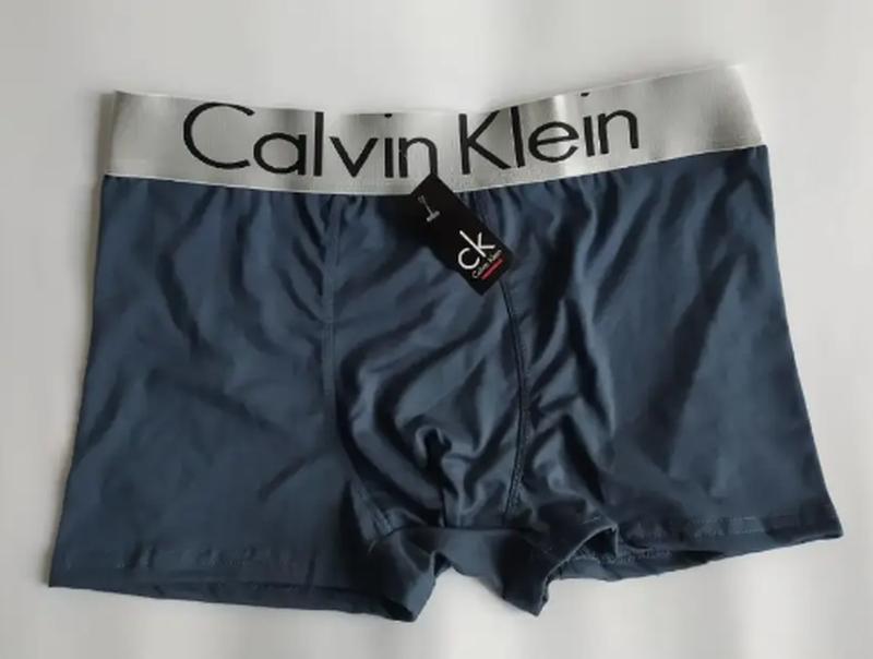 Мужские серые трусы боксеры calvin klein. мужское белье. — цена 170 грн ...