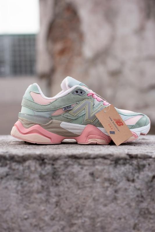 Жіночі кросівки new balance 9060 light green pink — ціна 2290 грн у ...