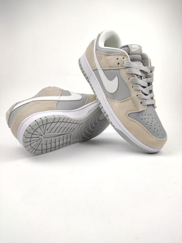 Nike sb dunk low grey beige — ціна 2050 грн у каталозі Кросівки Купити ...