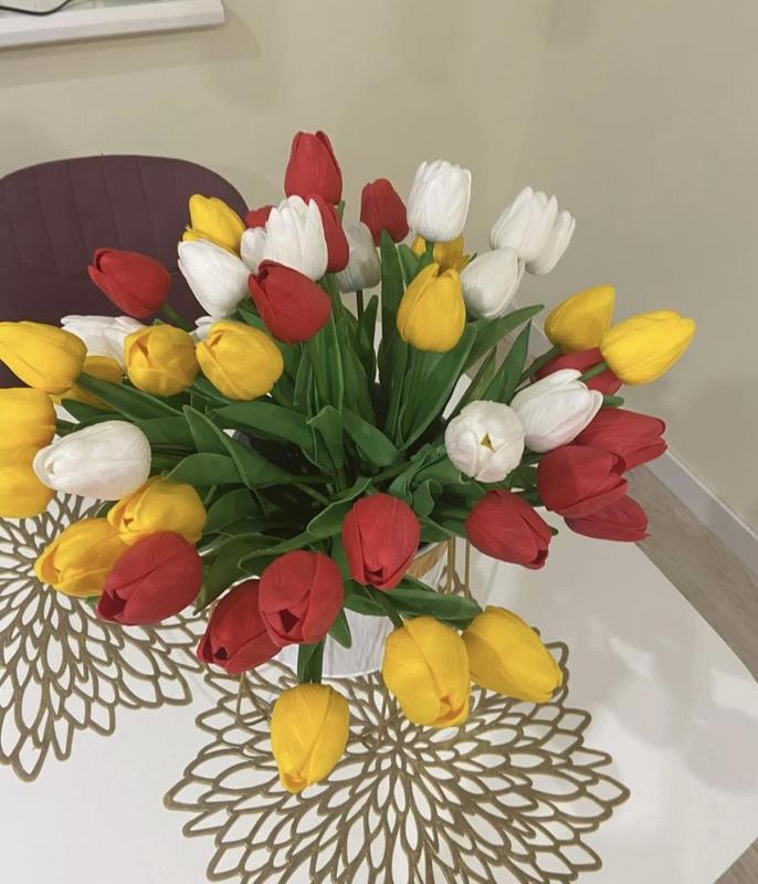 Латексні квіти тюльпани кали троянди — ціна 60 грн у каталозі Штучні квіти Купити товари для