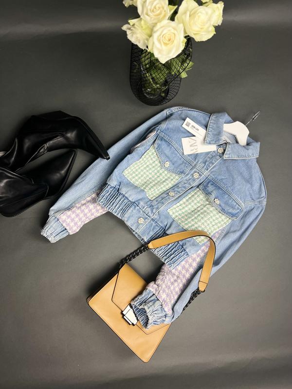 Джинсовка Zara нова 💐 — ціна 800 грн у каталозі Куртки Купити жіночі речі за доступною ціною на