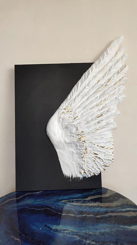 Пано барельєф крило янгола — ціна 3200 грн у каталозі Картини Купити товари для дому та побуту