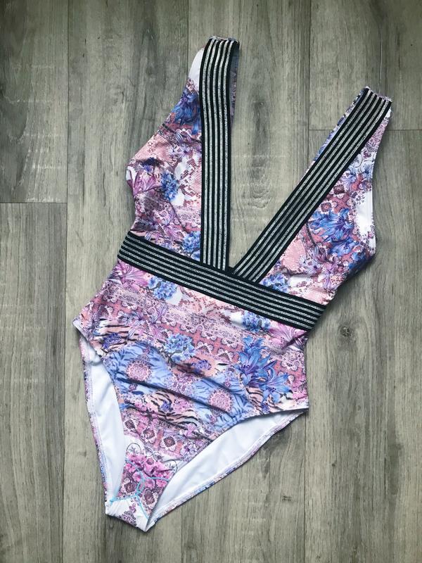 Шикарний новий суцільний купальник з поясом резинкою asos uk8 — ціна 305 грн у каталозі ...
