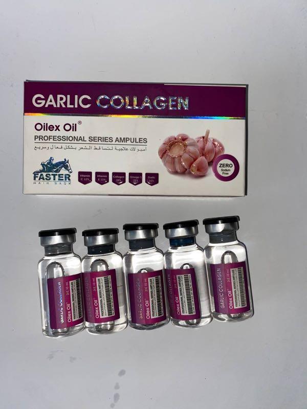 Oilex oil garlic collagen колаген часник в ампулах випадіння волосся ...