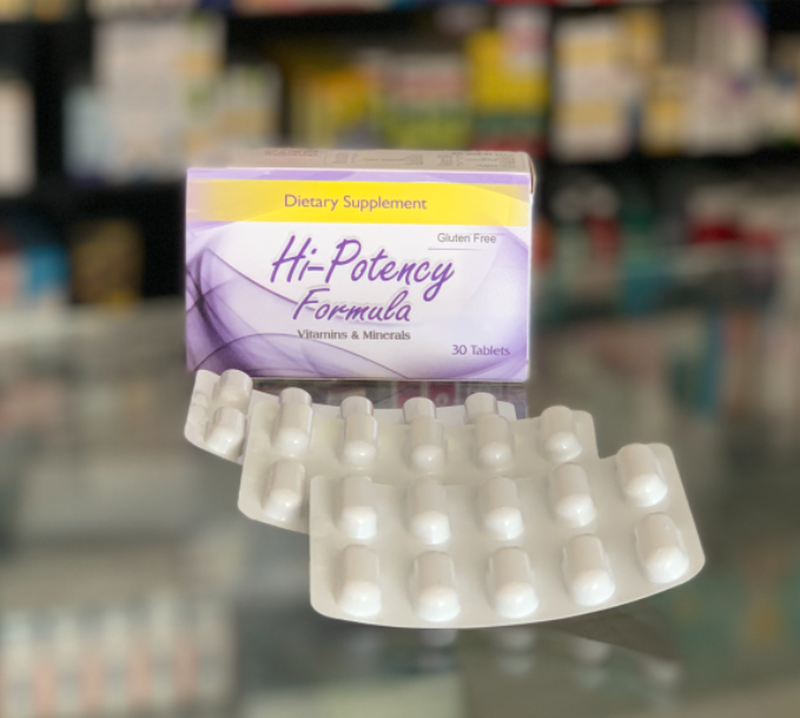 Hi-potency formula натуральні вітаміни для волосся 30 таб єгипет — цена ...