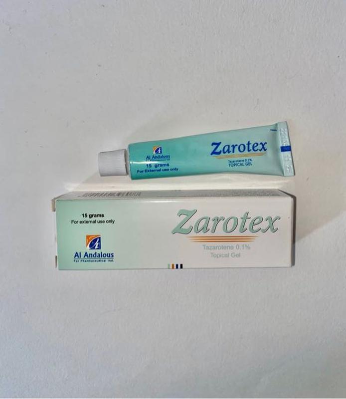 Zarotex 0.1% gel tazarotene заротекс 15 гр египет — цена 375 грн в ...
