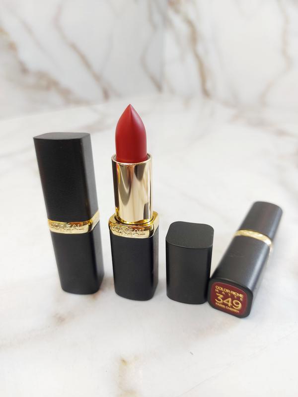 Матова помада loreal color riche matte 349 cherry — цена 150 грн в ...