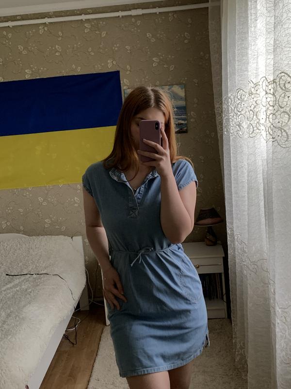 Джинсова сукня — ціна 250 грн у каталозі Короткі сукні Купити жіночі речі за доступною ціною на