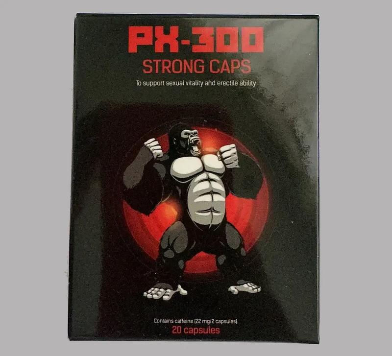 Px-300 strong caps (пх-300 стронг капс) – капсулы для потенции, 20 капс. — цена 199 грн в ...
