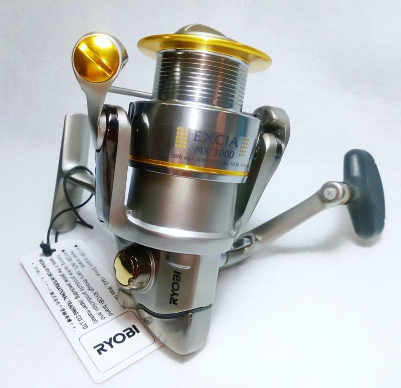 Ryobi excia мх. японська спінінгова котушка, модель 3000 — ціна 4552 ...