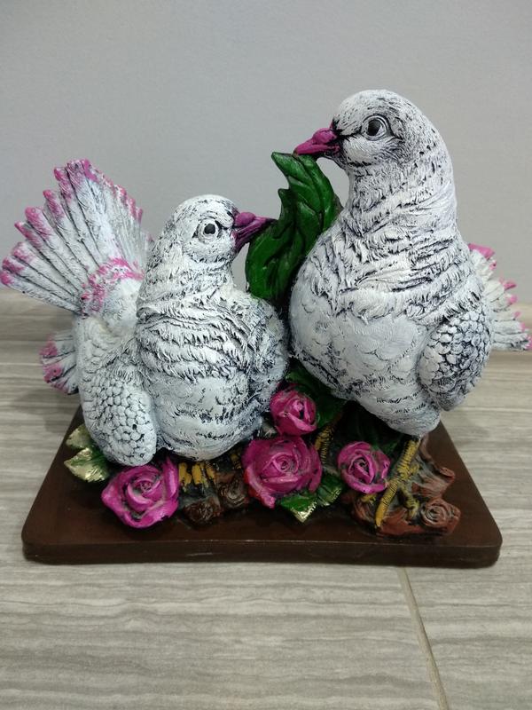 Статуетка голуби з гіпсу — ціна 400 грн у каталозі Статуетки Купити товари для дому та побуту за