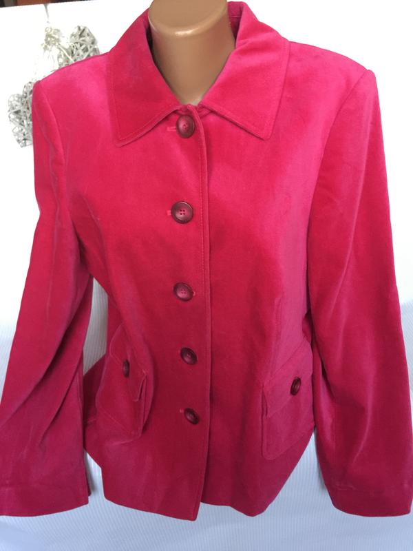 Стильний яскравий піджак оксамит — ціна 250 грн у каталозі Піджаки і жакети Купити жіночі речі
