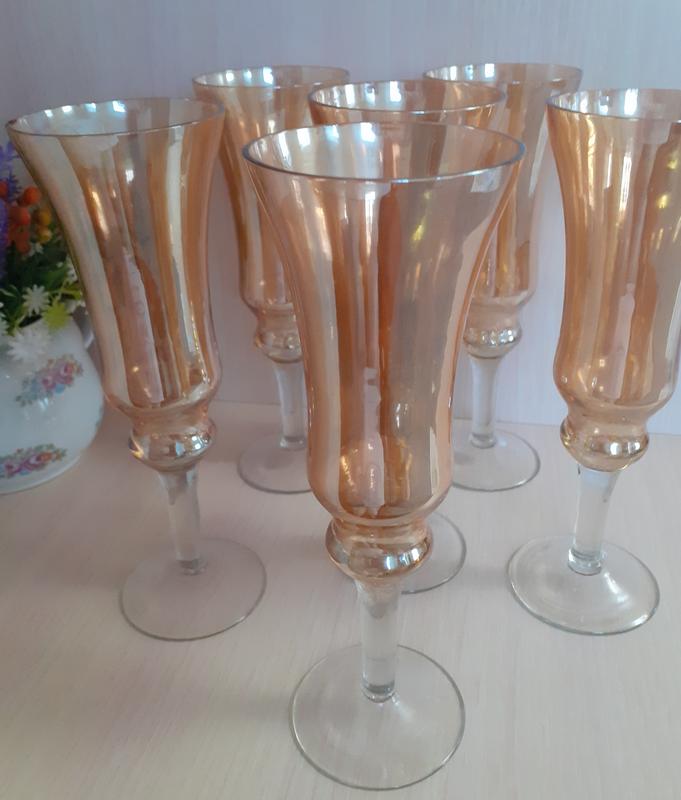 Фужери для шампанського — ціна 200 грн у каталозі Келихи і фужери Купити товари для дому та