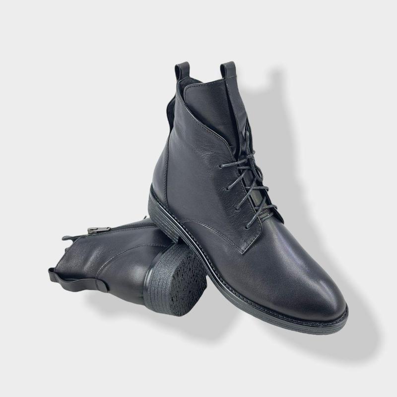 Черевики чорні шкіра b5527-2b selesta — ціна 2700 грн у каталозі ...