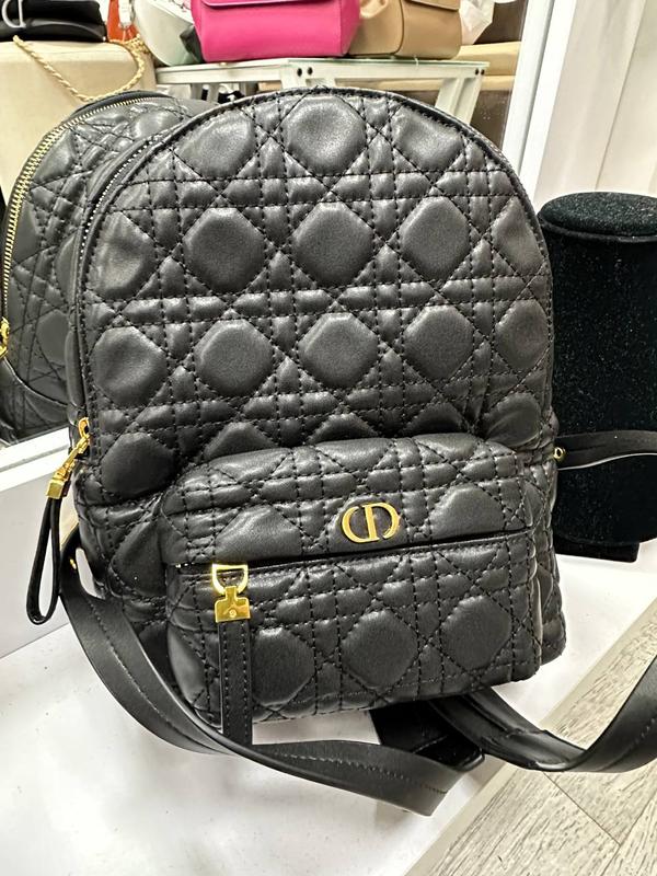 Шкіряний рюкзак в стилі Dior — ціна 3000 грн у каталозі Рюкзаки Купити аксесуари за доступною