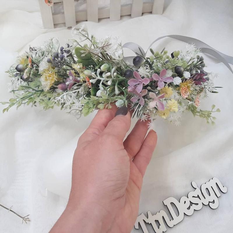 Вінок з польових квітів — ціна 631 грн у каталозі Інші аксесуари Купити аксесуари за доступною