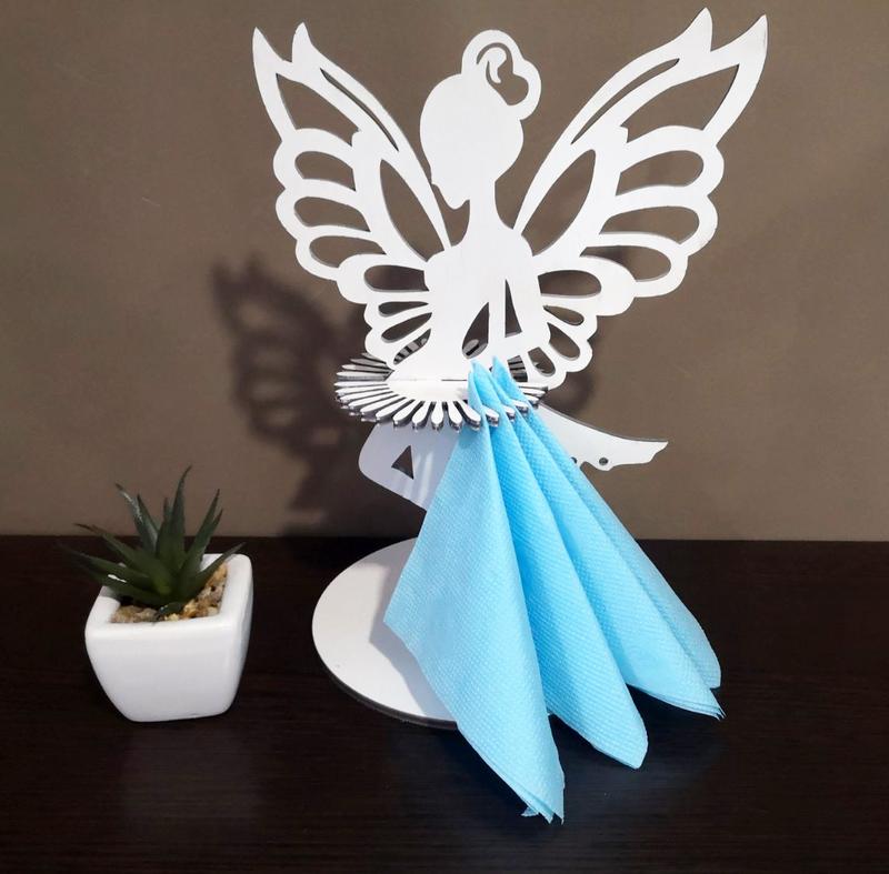 Серветниця дівчина метелик — ціна 120 грн у каталозі Серветниці Купити товари для дому та