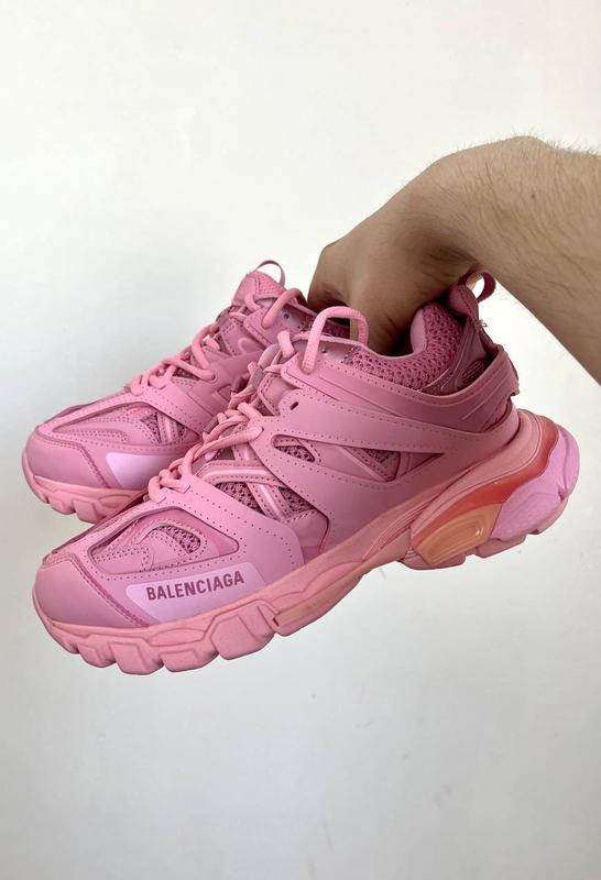 Нереальные женские кроссовки бренд track pink premium розовые — цена ...