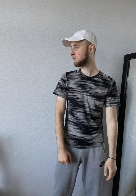 Nike running dri-fit tshirts мужская беговая беговая спортивная спорт ...
