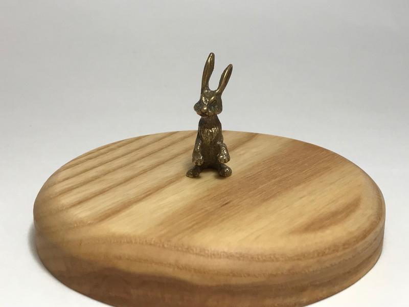 Статуетка з бронзи фігурка з бронзи статуетка заяц скульптура з бронзи фігурка бронзова