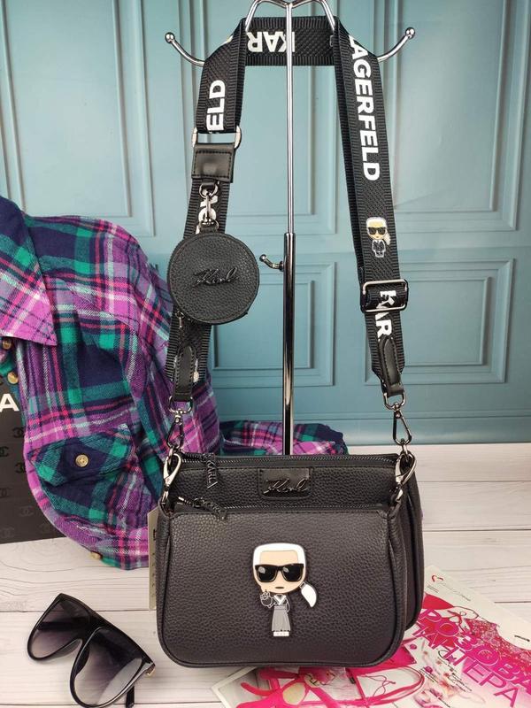 Женская сумка в стиле karl lagerfeld (карл лагерфельд) — цена 1699 грн ...
