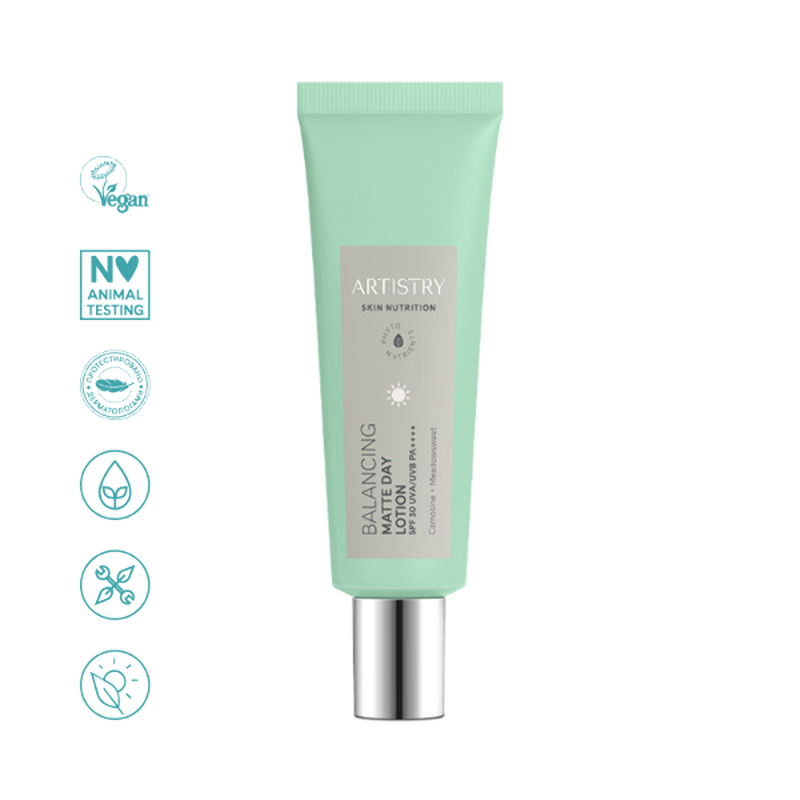 Artistry skin nutrition дневной лосьон с spf 30 с эффектом матирования ...