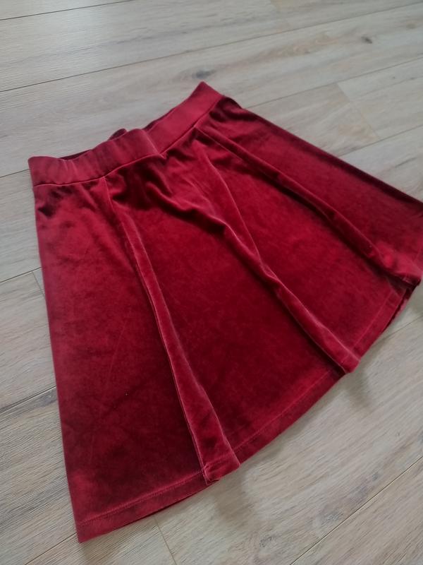 Чудова оксамитова спідниця — ціна 100 грн у каталозі Міні спідниці Купити жіночі речі за