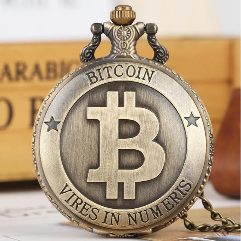 Карманные часы на цепочке bitcoin — цена 180 грн в каталоге Часы Купить ...