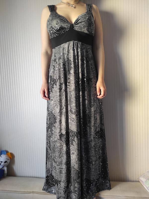 Довга сукня сарафан Quiz — ціна 199 грн у каталозі Довгі сукні Купити жіночі речі за доступною